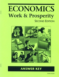 Economics: Work and Prosperity - CLP Answer Key (old) - Exodus Books