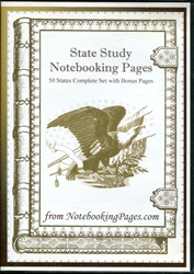 State Study Notebooking Pages - Exodus Books