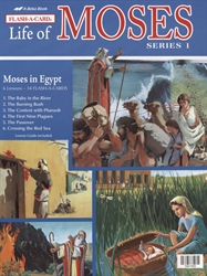 Life of Moses: Moses in Egypt Flash-a-Card (old) - Exodus Books