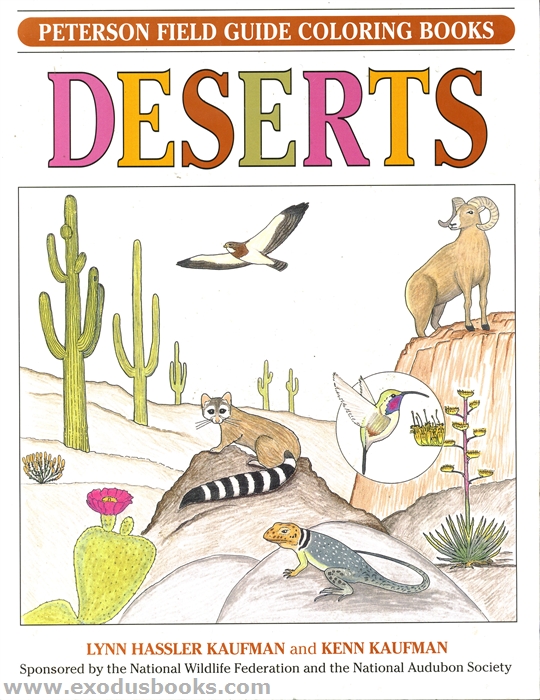 Peterson Field Guide Coloring Book: Deserts - Exodus Books
