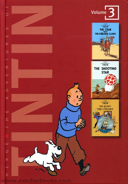 Adventures of Tintin Volume 3 (3-in-1) - Exodus Books Adventures of Tintin Volume 3 (3-in-1) - Exodus Books