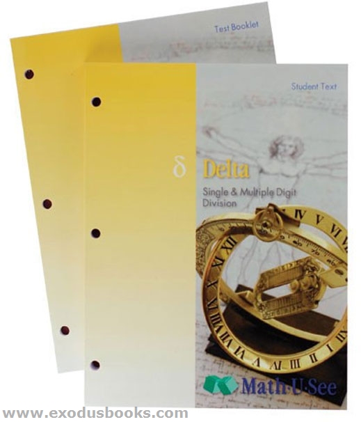 Math-U-See Delta Student Kit (old) - Exodus Books