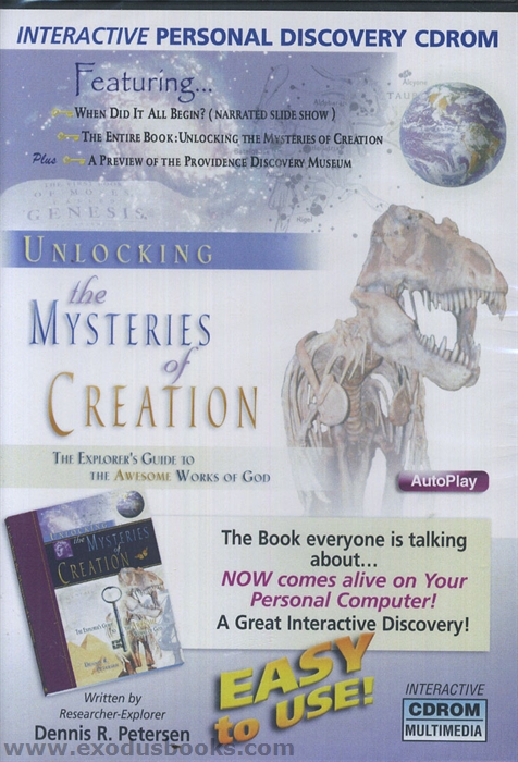 Unlocking the Mysteries of Creation - CD-ROM - Exodus Books Unlocking the Mysteries of Creation - CD-ROM - Exodus Books
