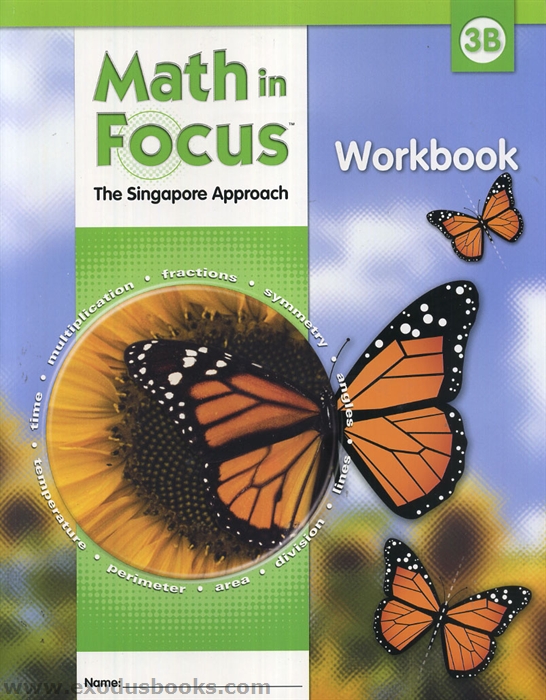 Math in Focus 3B - Workbook - Exodus Books