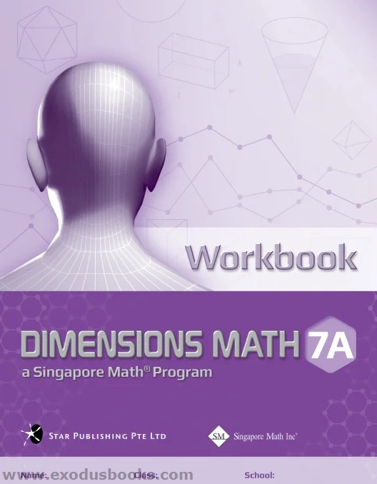 Dimensions Math 7A - Workbook - Exodus Books