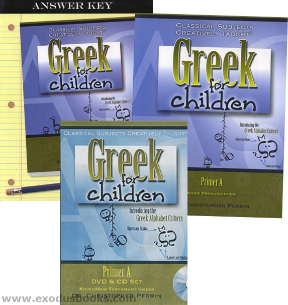 Greek for Children Primer A - Bundle - Exodus Books