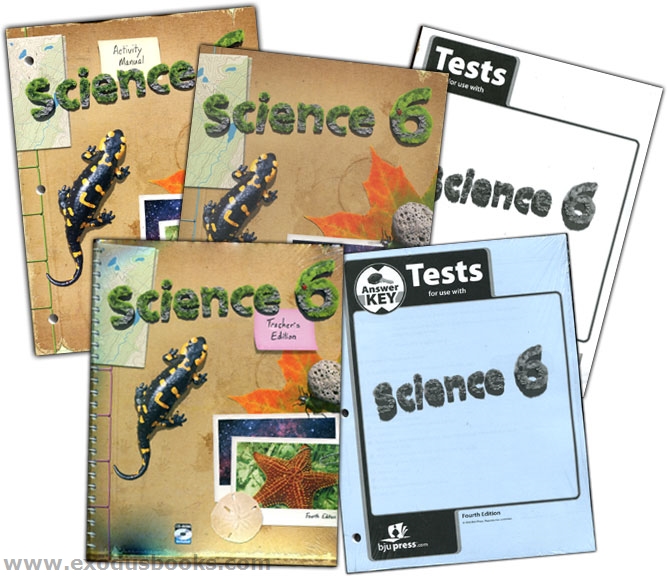 Science 6 - BJU Subject Kit - Exodus Books