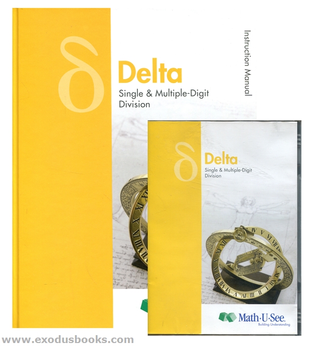 Math-U-See Delta - Instruction Pack - Exodus Books