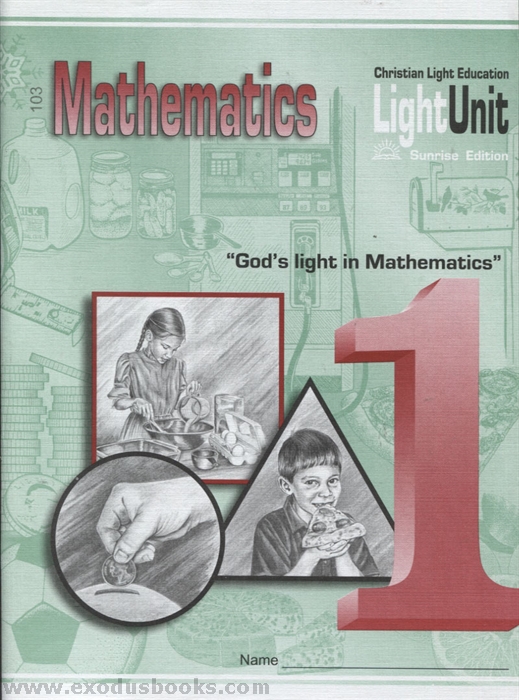 Christian Light Math - LightUnit 103 - Exodus Books