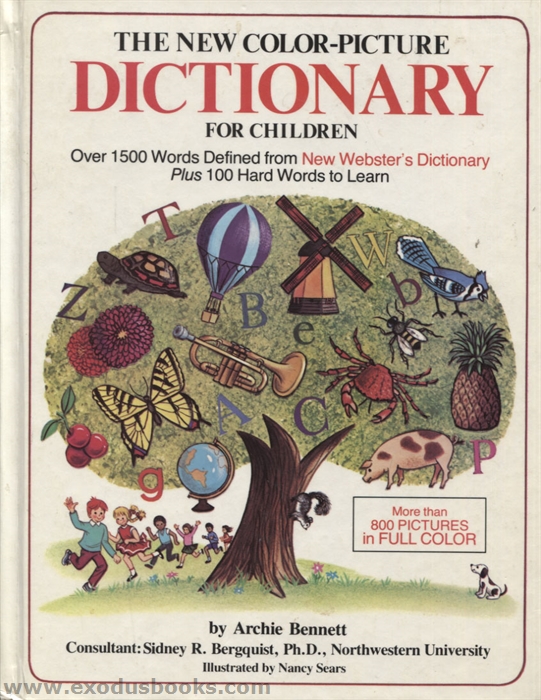 New Color-Picture Dictionary for Children - Exodus Books