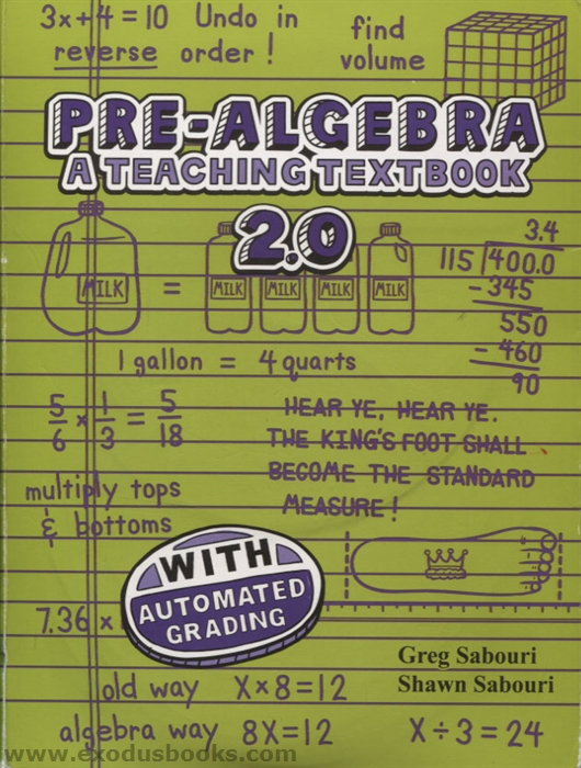 Teaching Textbooks Pre-Algebra - CDs Only - Exodus Books