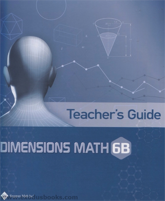 Dimensions Math 6B - Teacher's Guide - Exodus Books