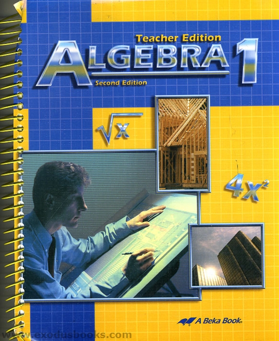 Algebra 1 - Teacher Edition (old) - Exodus Books