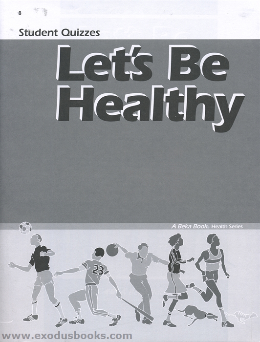 Let's Be Healthy - Quiz Book (old) - Exodus Books