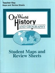 Old World History and Geography - Maps and Review Sheets Teacher Key ...