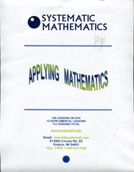 Systematic Mathematics: Applying Mathematics - Exodus Books